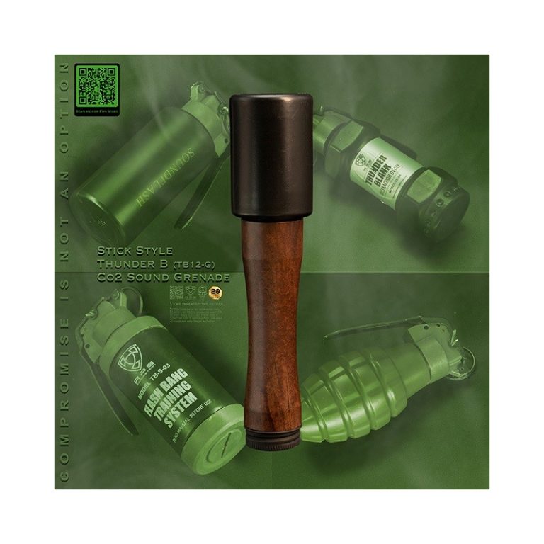 THUNDER B STICK TYPE GRENADE COMPLETE PACKAGE 12PCS SET - OUTDOOR ZONE